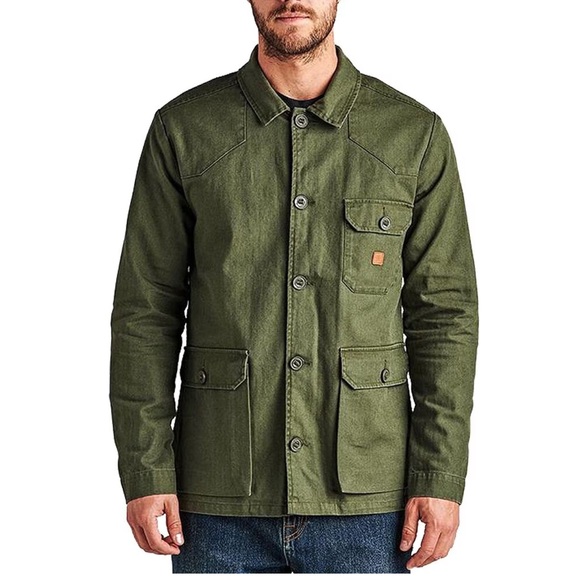 Roark | Jackets & Coats | Roark Square Go Jacket Cotton Twill Olive ...